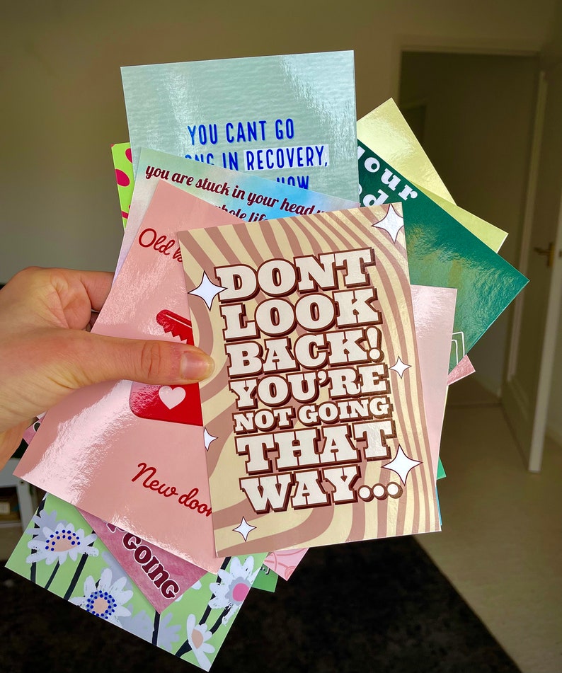 Eating Disorder Recovery Affirmation/ Reminder Cards *DIGITAL* - Etsy