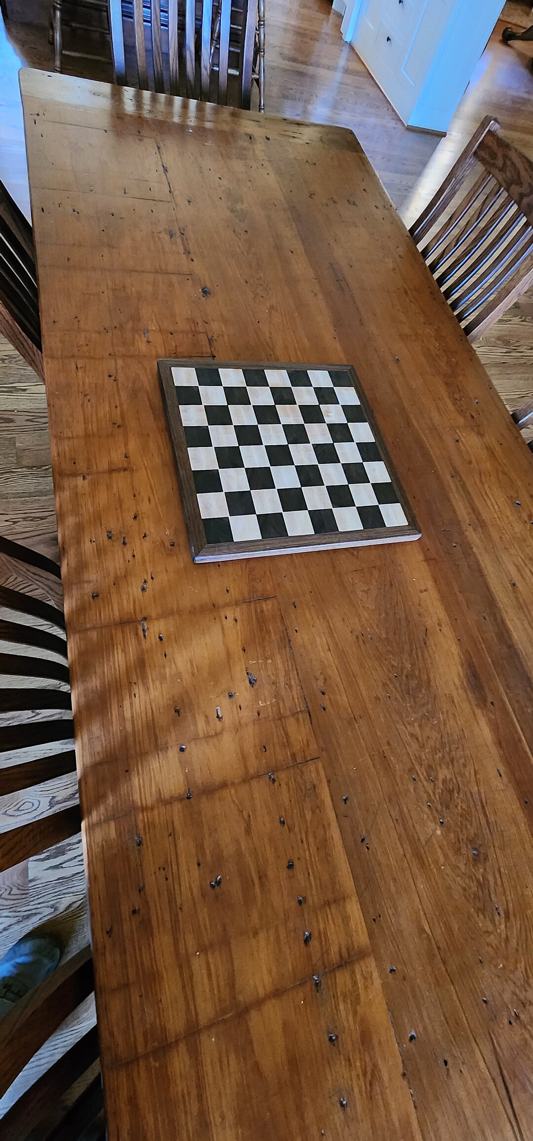 End Grain Cutting Board/chess Board - Etsy