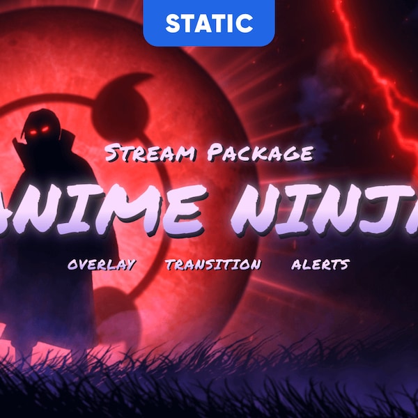 Naruto Twitch Overlay - Etsy