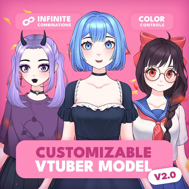 Vtuber Model - Etsy