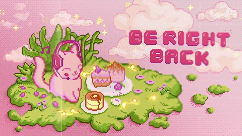Cute Pink Twitch Overlays Pack STATIC for OBS Studio & Streamlabs - Etsy
