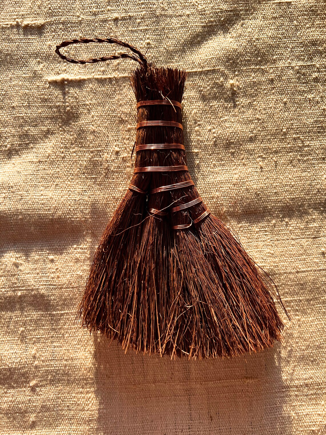 Natural Coir Fibre Table Broom for Gong Fu Tea Ceremony. Handmade - Etsy