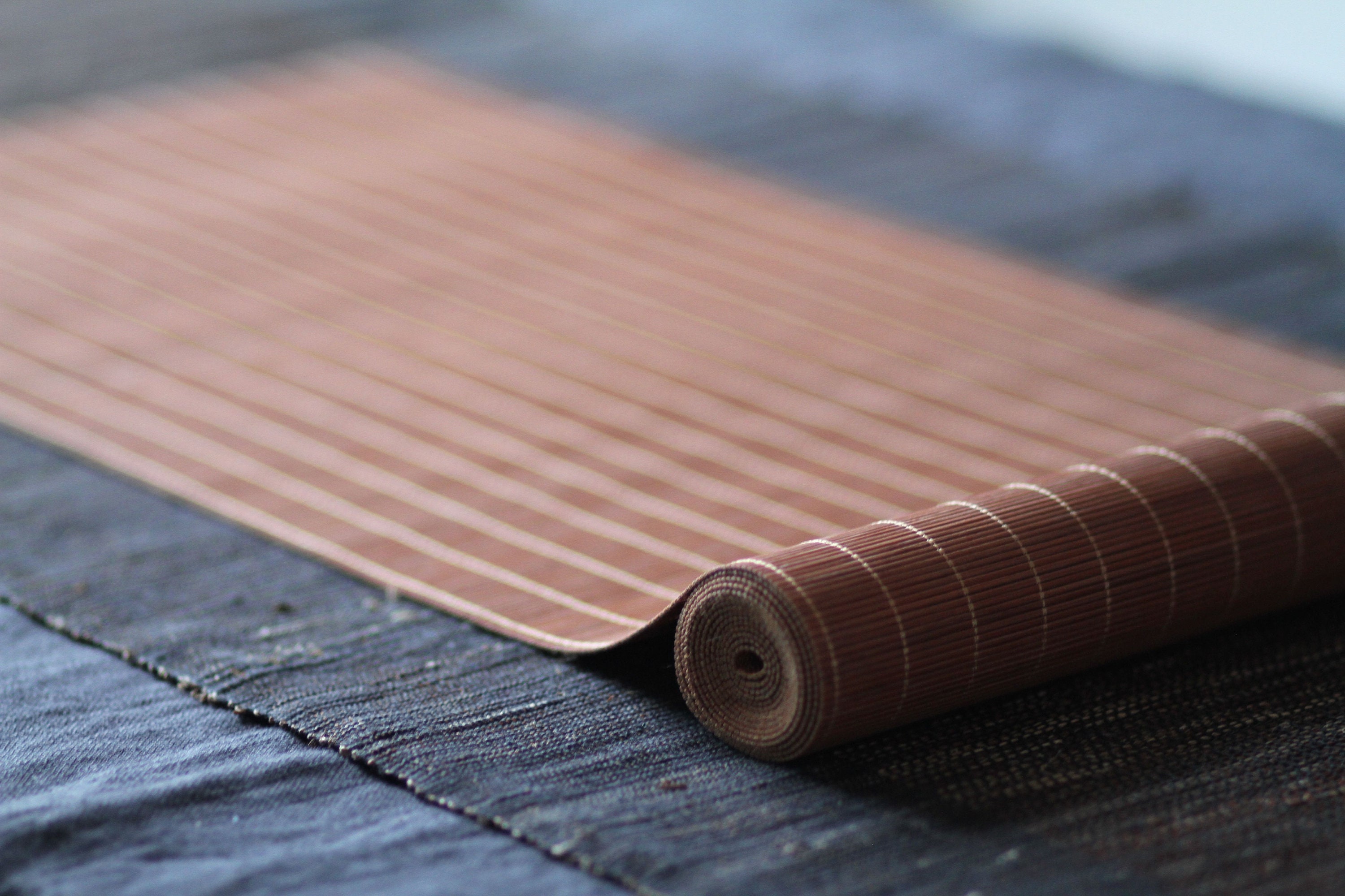 Bamboo Table Runner for Zen Tea Ceremony - Etsy