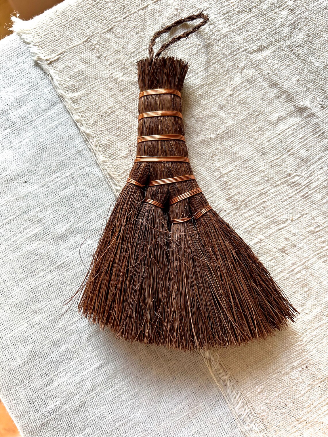 Natural Coir Fibre Table Broom for Gong Fu Tea Ceremony. Handmade - Etsy