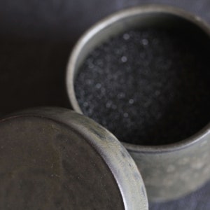 CENSER for Incense Ceremony - Black Porcelain Pot With Lid - Etsy