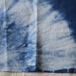 Indigo Chabu, Traditional, Hand Tie Dye. Cotton. Table Runner for ...