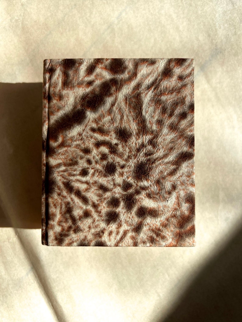 Mini Lokta Paper Notebook, Handmade, Natural Dye - Etsy