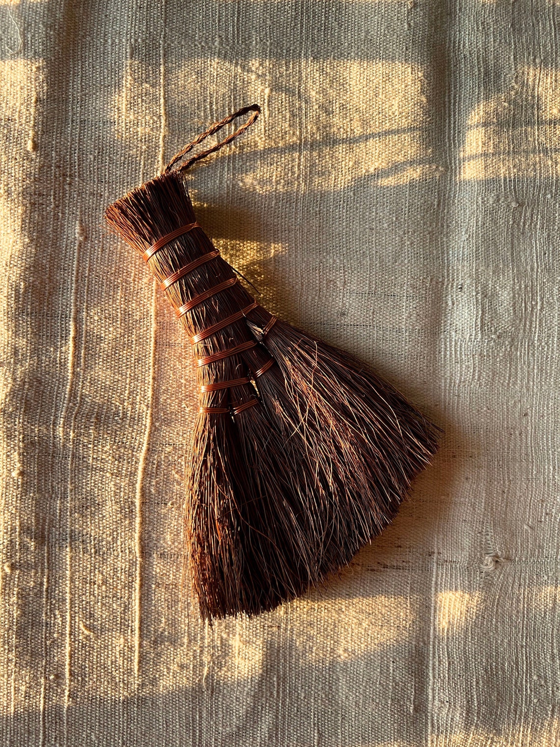 Natural Coir Fibre Table Broom for Gong Fu Tea Ceremony. Handmade - Etsy