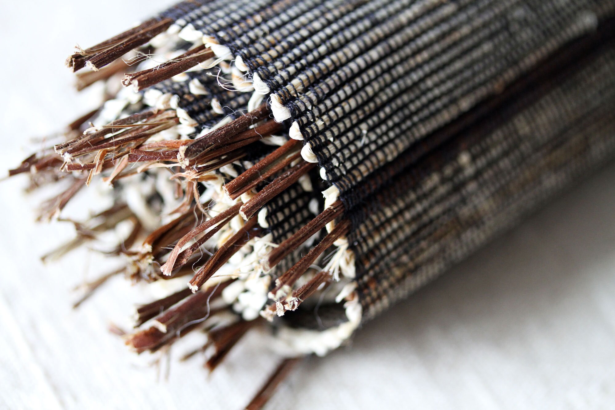 Chabu Table Runner, Natural Fibres, for Gong Fu Tea Ceremony ~ Dusk - Etsy