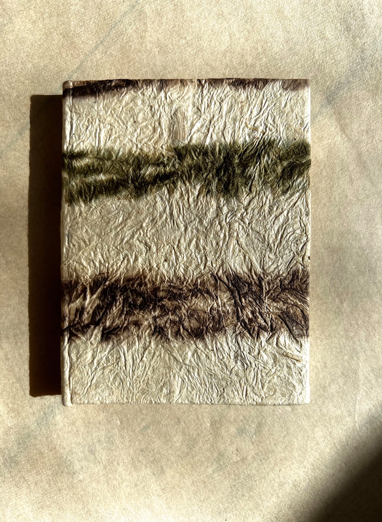 Mini Lokta Paper Notebook, Handmade, Natural Dye - Etsy