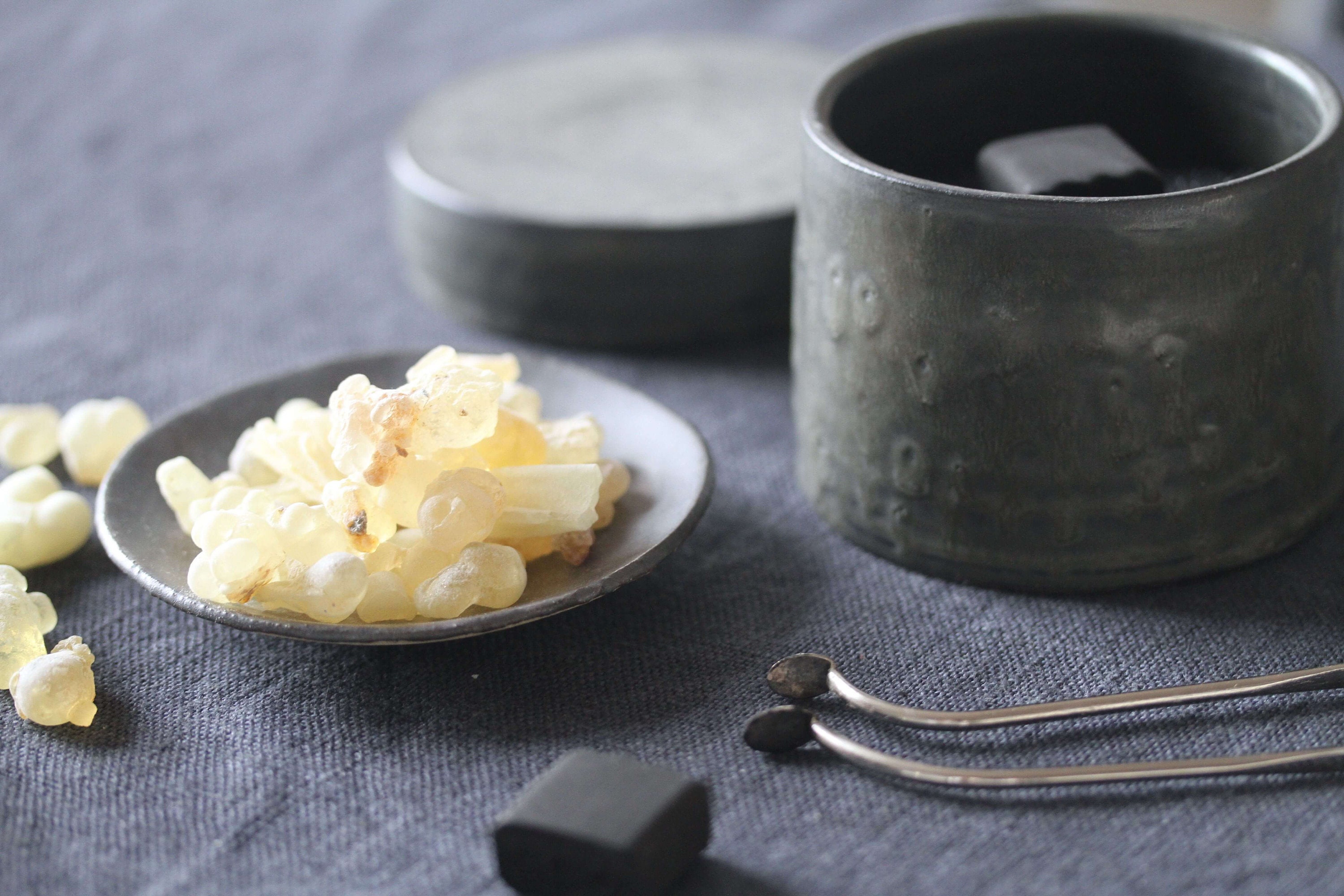 CENSER for Incense Ceremony - Black Porcelain Pot With Lid - Etsy