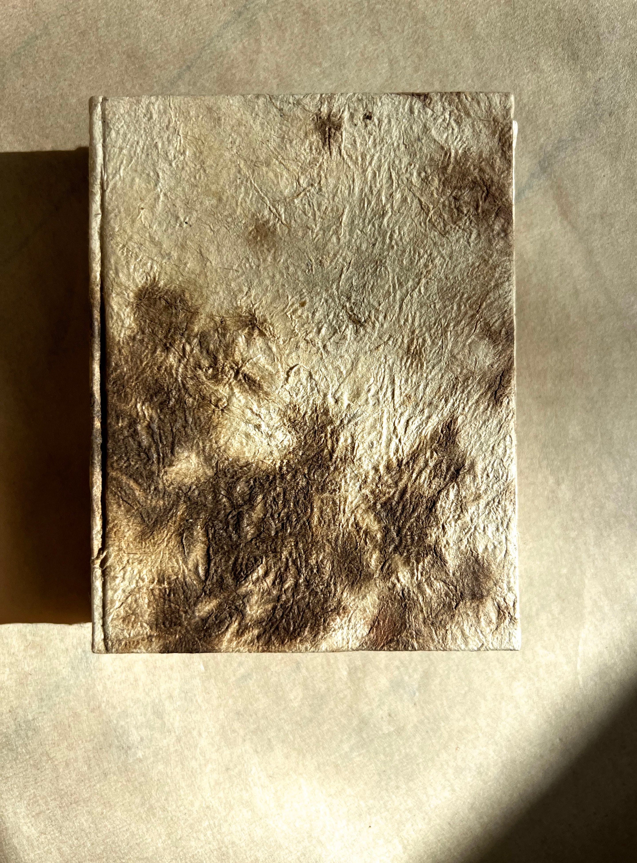 Mini Lokta Paper Notebook, Handmade, Natural Dye - Etsy