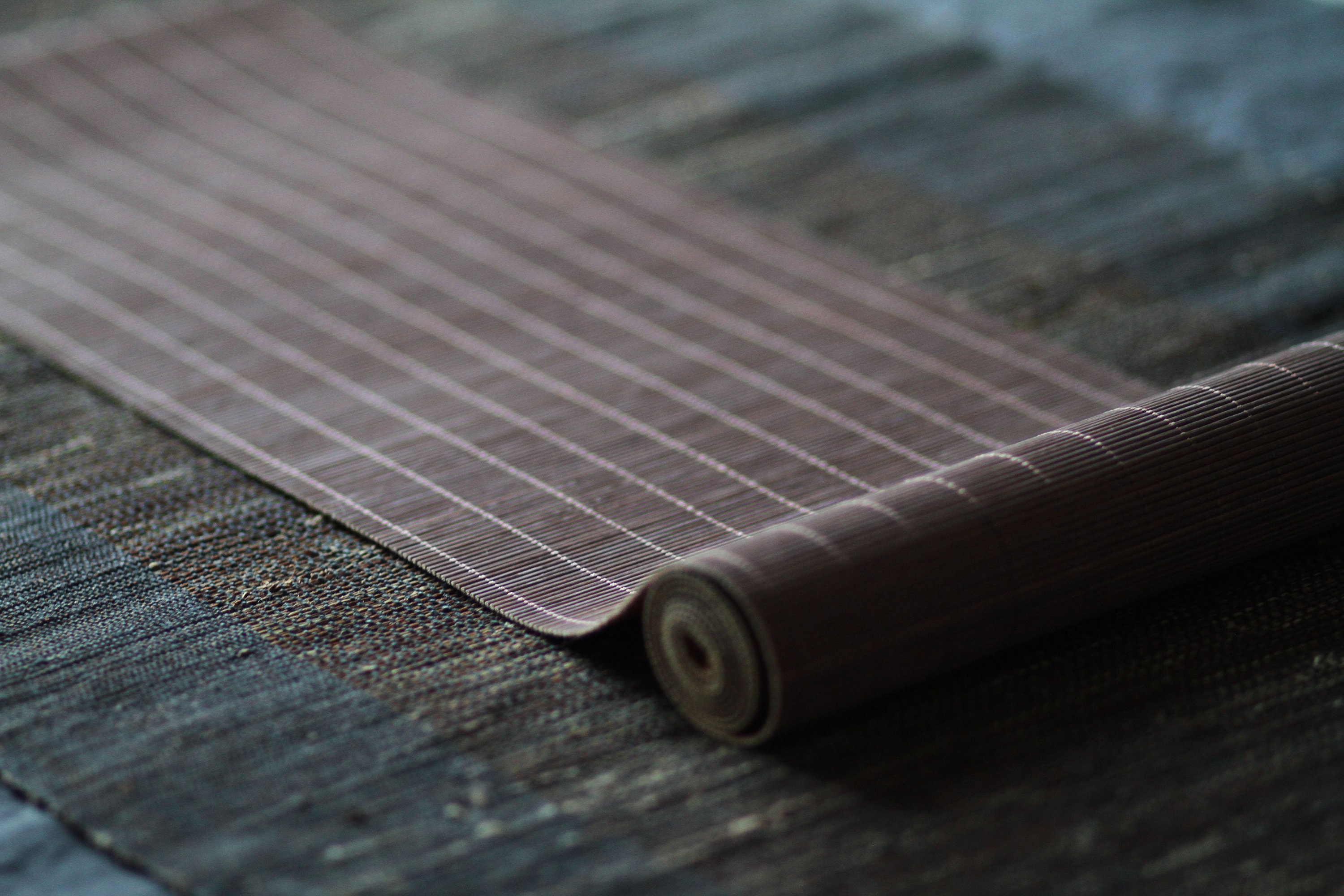 Bamboo Table Runner for Zen Tea Ceremony - Etsy