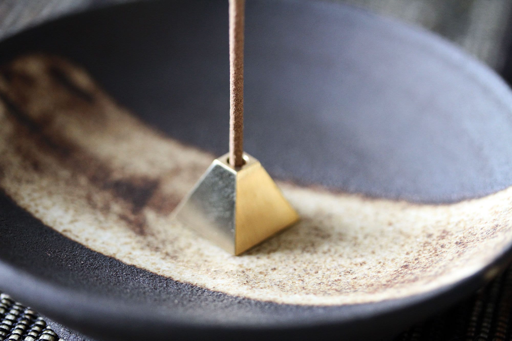 Gold Pyramid Incense Holder, Multi Size Hole, Brass - Etsy