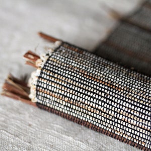 Chabu Table Runner, Natural Fibres, for Gong Fu Tea Ceremony ~ Dusk - Etsy