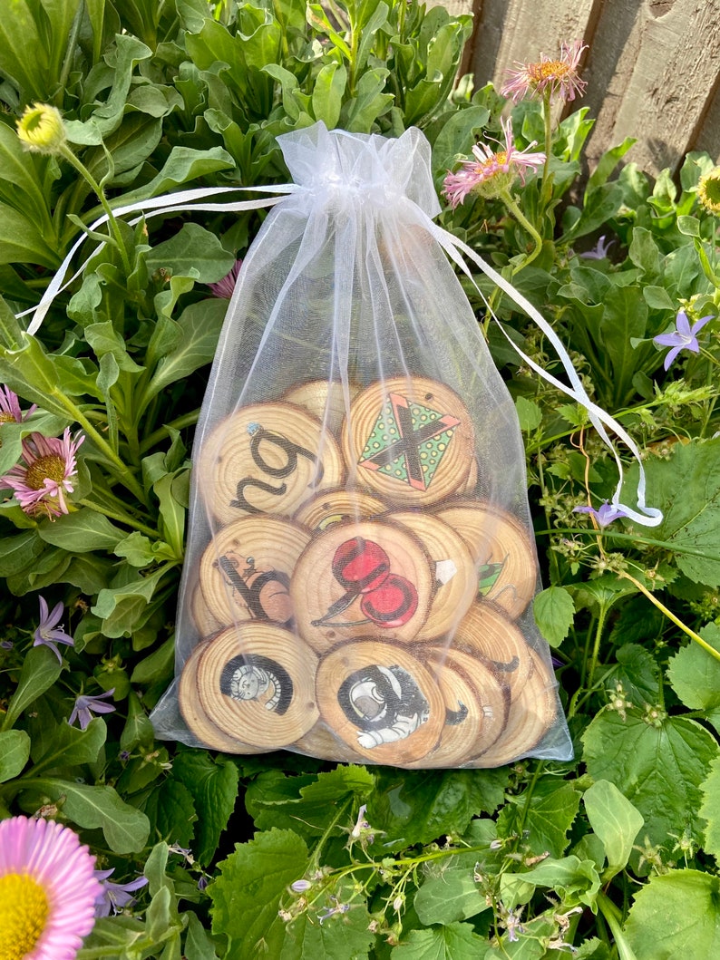 Little Wandle Letters and Sounds Log Slices Phonics Set - Etsy