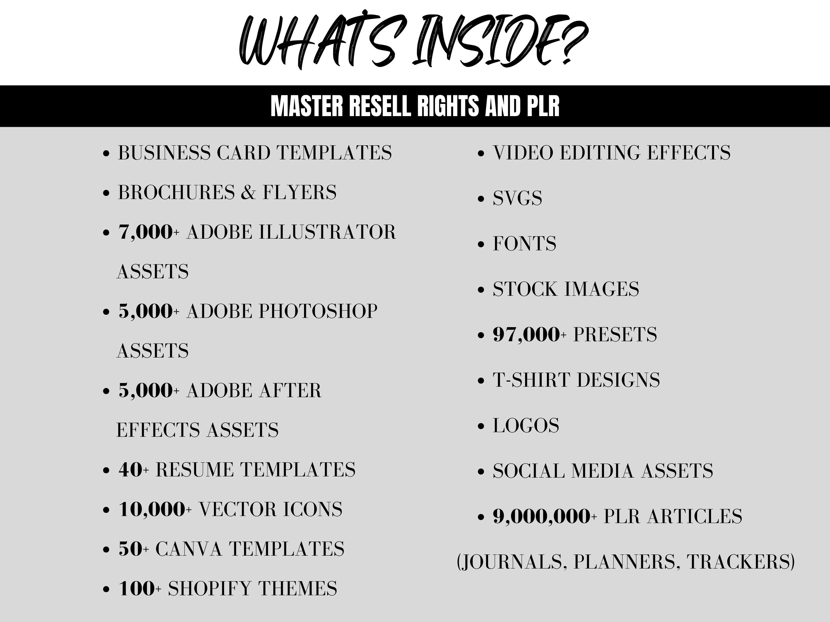 10M+ Ultimate Resell Digital Products Bundle Ideal for Passive Income ...