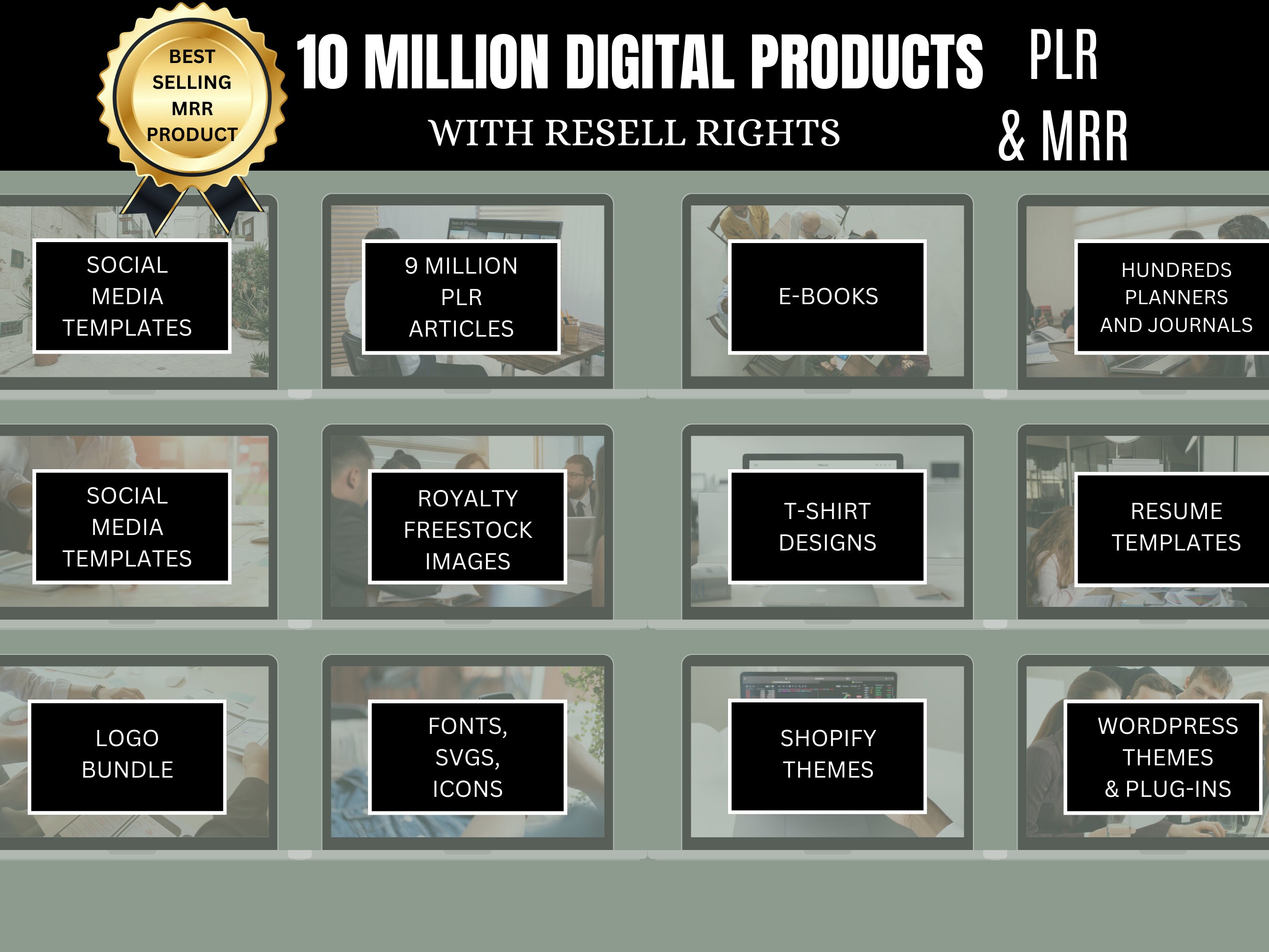 10M+ Ultimate Resell Digital Products Bundle Ideal for Passive Income ...