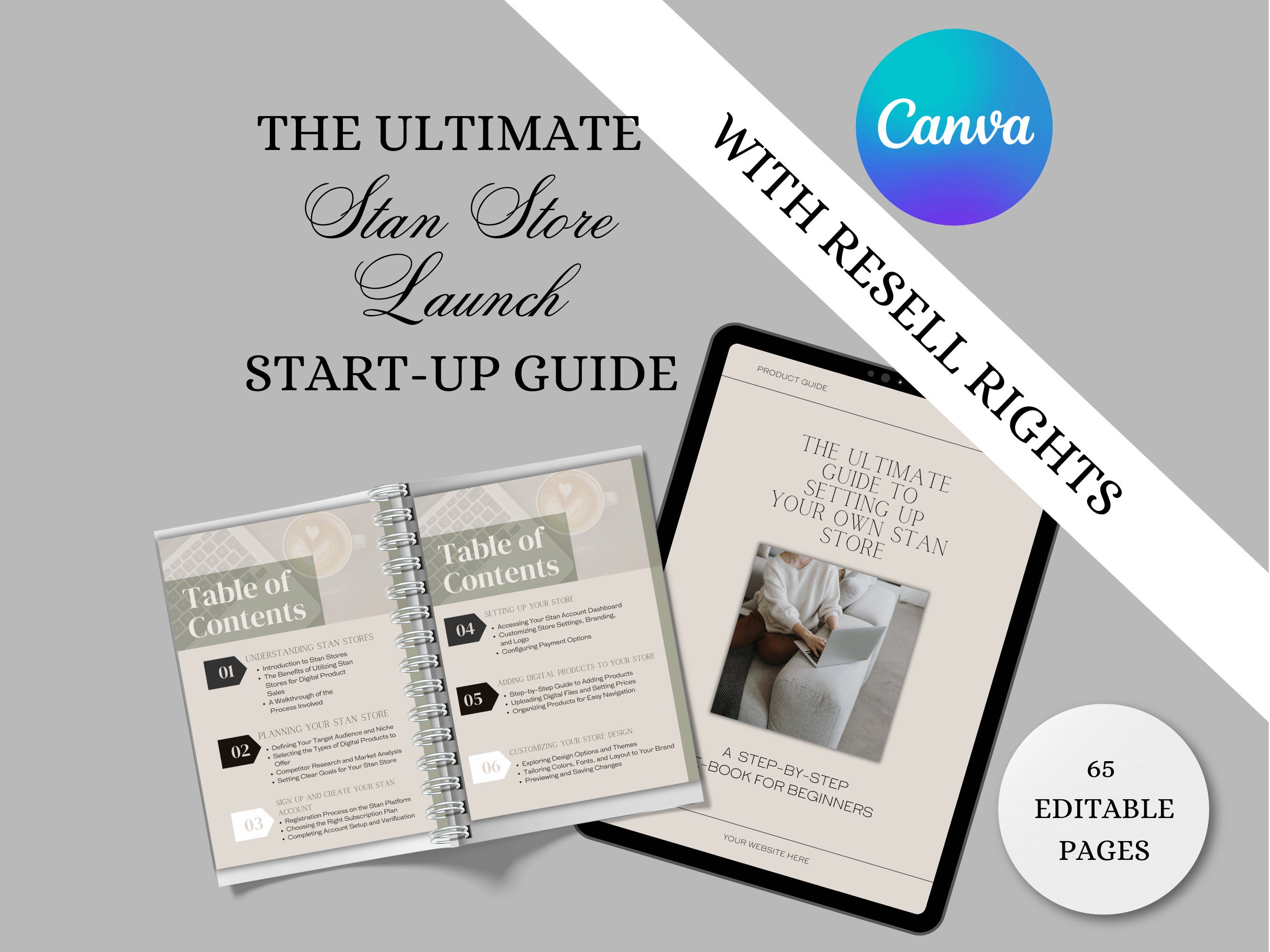 Setting up Stan Store Guide & Master Resell Rights (MRR) + Private ...