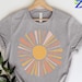 Sunshine Pattern Shirt,sun Shirt Women Girl,summer Vacay T-shirt,girls ...