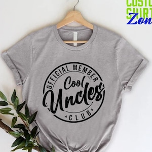 Cool Uncles Club Shirt,gift for Uncle,group Party Shirt,best Friend ...