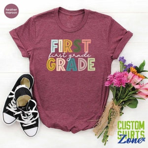 First Grade Team Shirt, 1st Grade Shirt, Kids School Shirt, Elementary ...