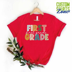 First Grade Team Shirt, 1st Grade Shirt, Kids School Shirt, Elementary ...