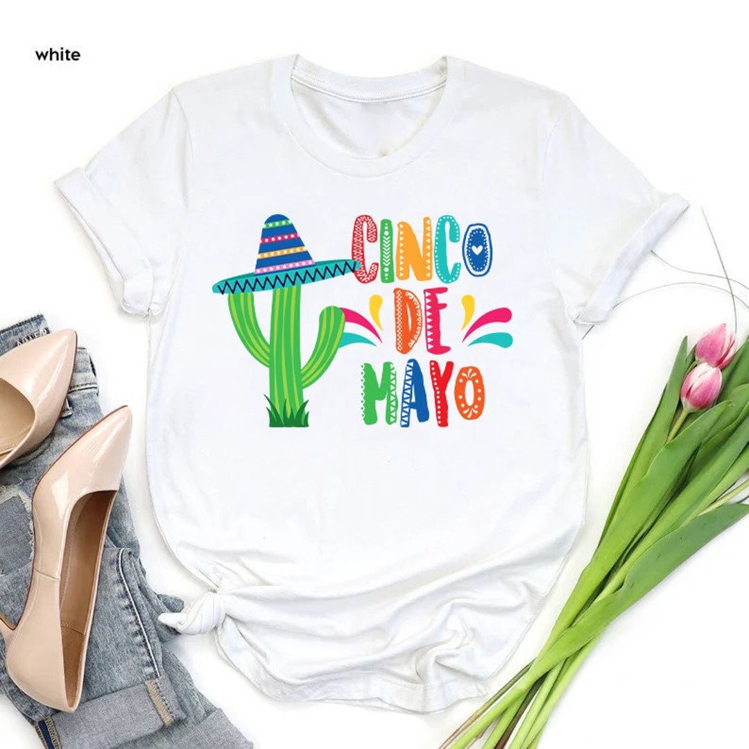 Cinco De Mayo Shirt,mexico Celebration Tshirt,mexican Women Gift,fiesta ...