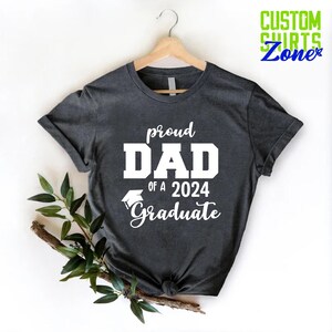 Custom Family Graduation Shirt, Proud Mom Dad Shirt, Personalized Matching Graduation Gift ...