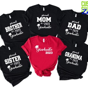 Custom Family Graduation Shirt Proud Mom Dad Shirt - Etsy