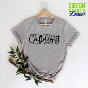 Craftologist Shirt,crafter Mom T-shirt,craft Hobby Shirt,crafter Life ...