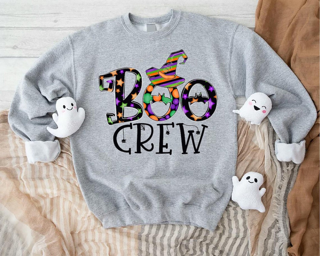 Boo Crew Sweatshirt,halloween Sweatshirts,the Boo Crew Sweatshirt,gift ...