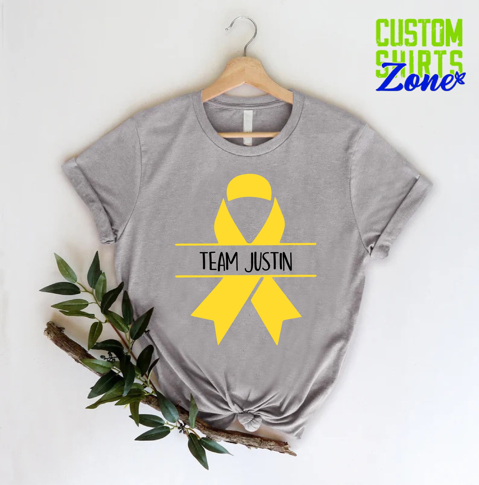 Cancer Awareness Team Shirt, Bone Cancer Support Team, Custom Cancer ...