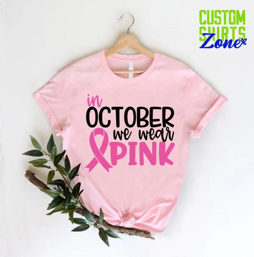 Breast Cancer Awareness Shirt, Cancer Support Shirt, Cancer Warrior ...