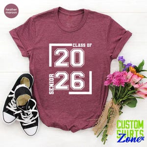 Class of 2026 Shirt,class of 2026 Tee,graduate Crew Shirts,senior 2026 ...
