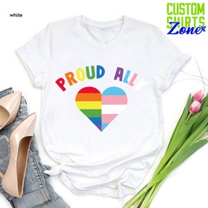 Ally Shirt LGBTQ Ally Shirt Pride Ally Shirttrans Ally - Etsy