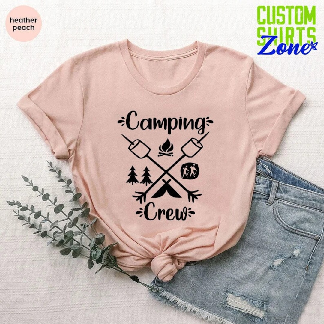 Camping Crew Shirt,camping Shirt,camping Gifts,adventure Shirt,camp ...