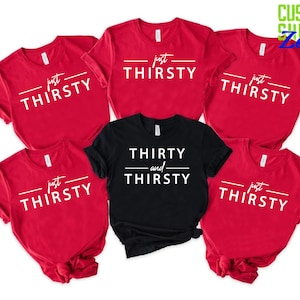 30th Birthday Shirts, Thirty Birthday Squad, Matching Birthday Girl ...