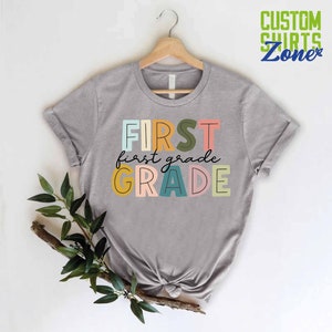 First Grade Team Shirt, 1st Grade Shirt, Kids School Shirt, Elementary ...