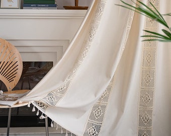Patchwork Lace Curtain - Etsy