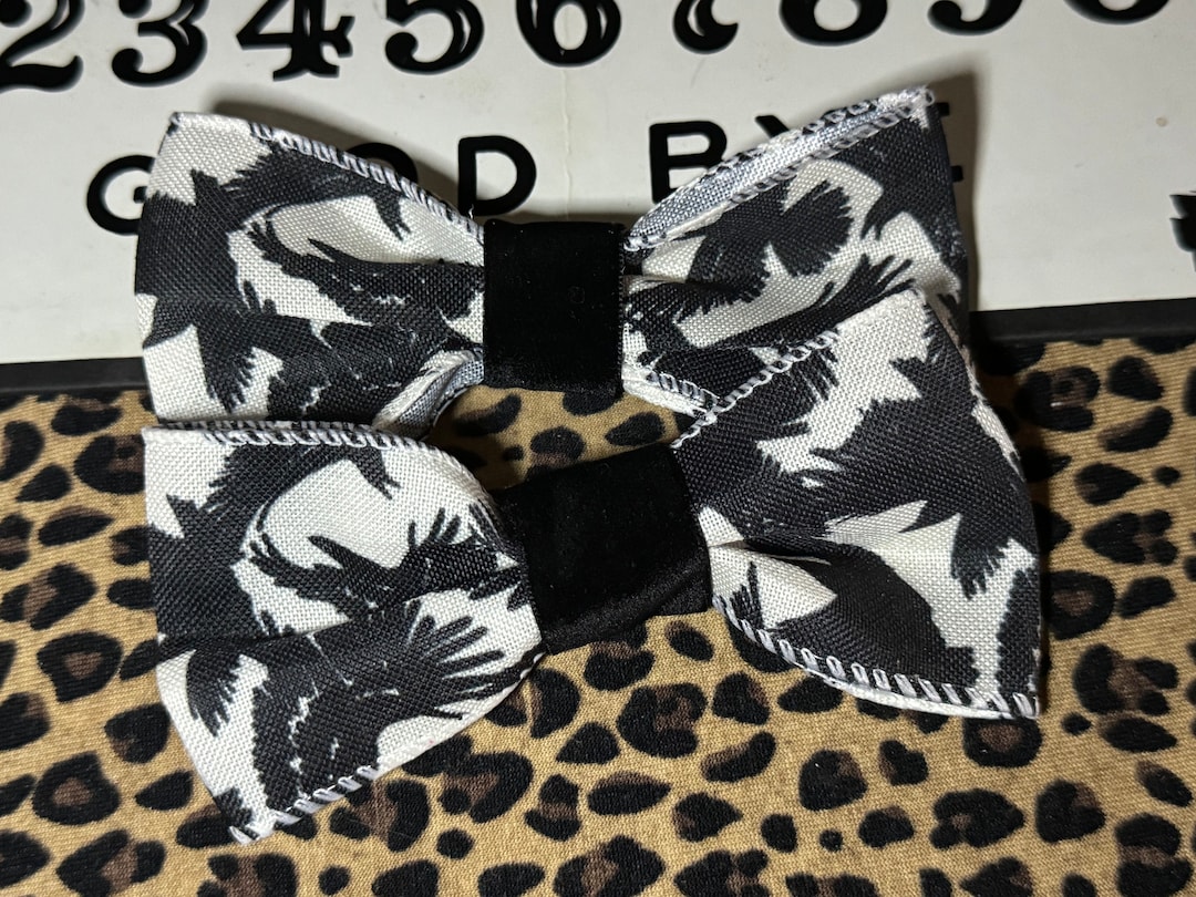 The Crow- Handmade Alternative Style, Gothic, Punk, Halloween Hair Bows ...