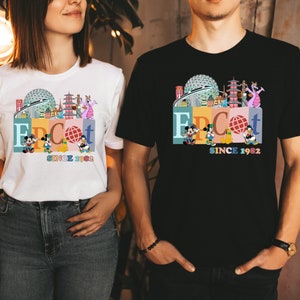 Epcot Shirt, World Traveler Shirt, Epcot Since 1982, Disney Trip Shirt ...