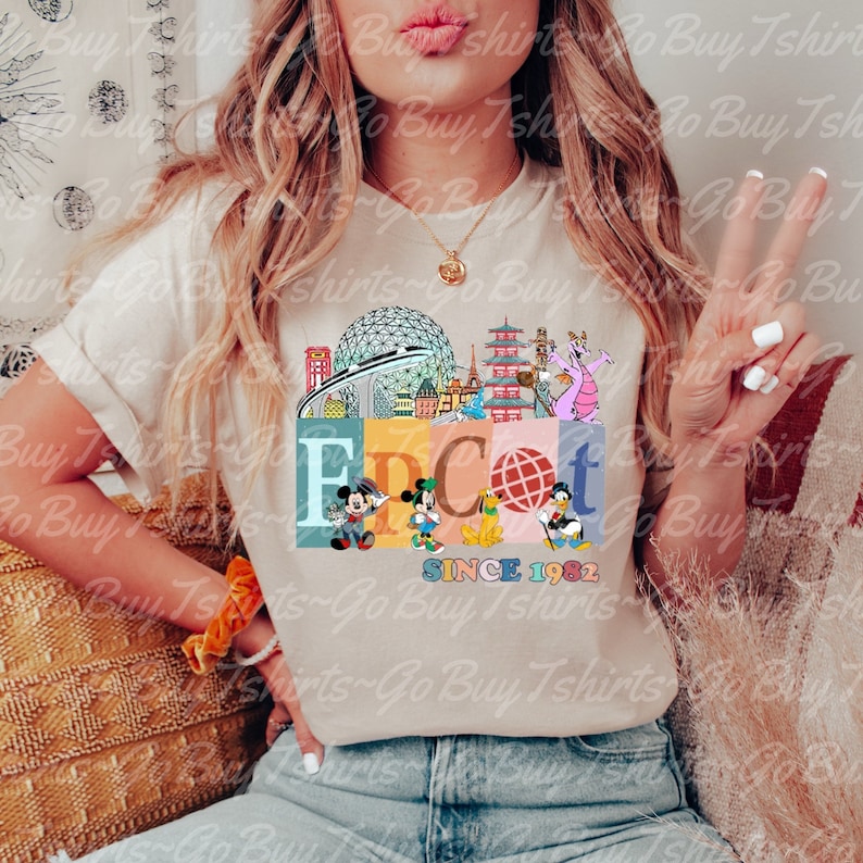 Epcot Shirt World Traveler Shirt Epcot Since 1982 Disney - Etsy