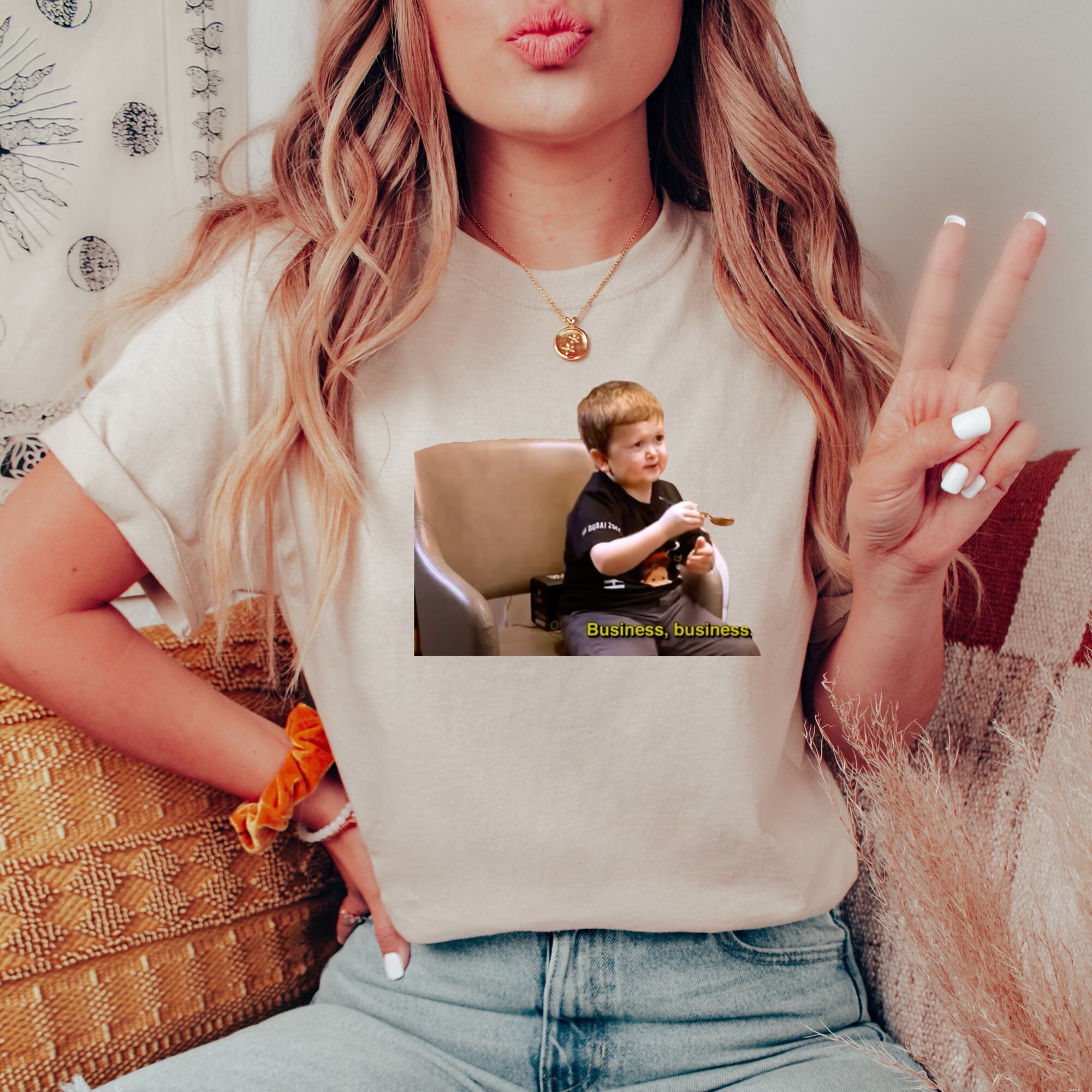 Hasbulla Business Business Shirt, King Hasbulla Shirt, Mini Khabib Meme ...