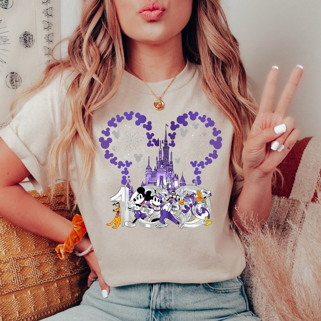 Disney 100 Years Shirt Disney 100th Anniversary Shirt Family - Etsy