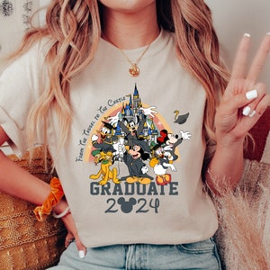 Disney graduation shirt - Etsy