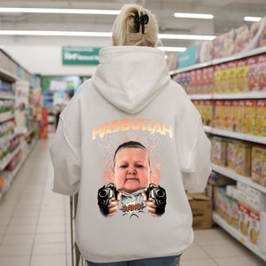 Hasbullah Meme Hoodie, Funny Unisex Cotton Blend Sweatshirt - Etsy