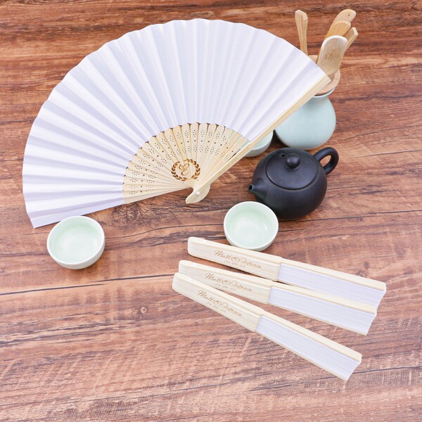 Wedding Hand Fans - Shop Online - Etsy