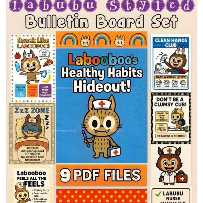 Say Boo to the Flu Bulletin Board - Etsy