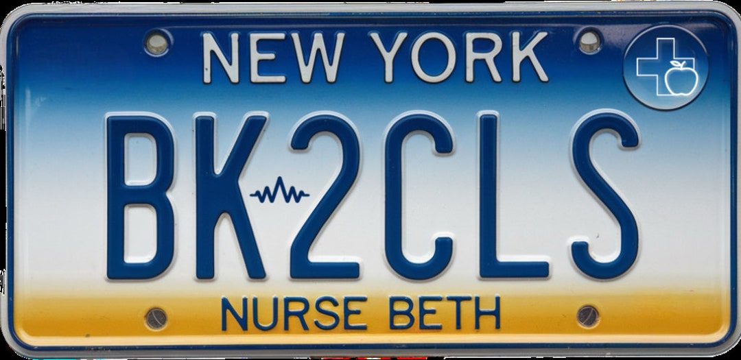 Custom License Plate Art Suitable for School Nurse Office - Etsy